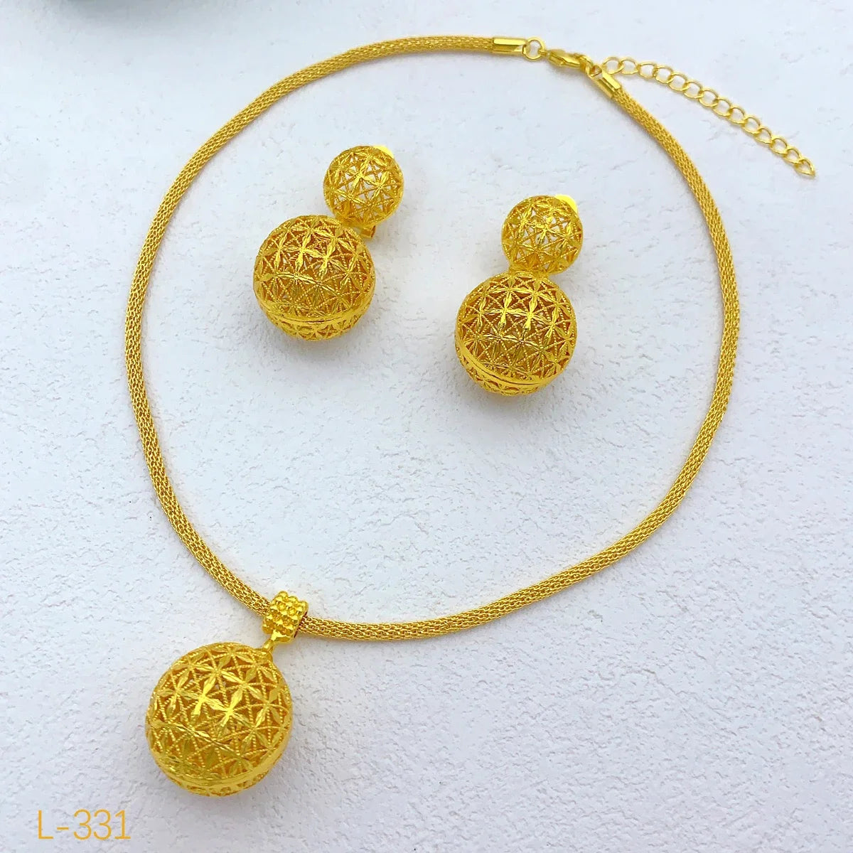 Dubai Ball 24k Gold Plated Jewelry Sets for Women Indian Bridal Costum ...